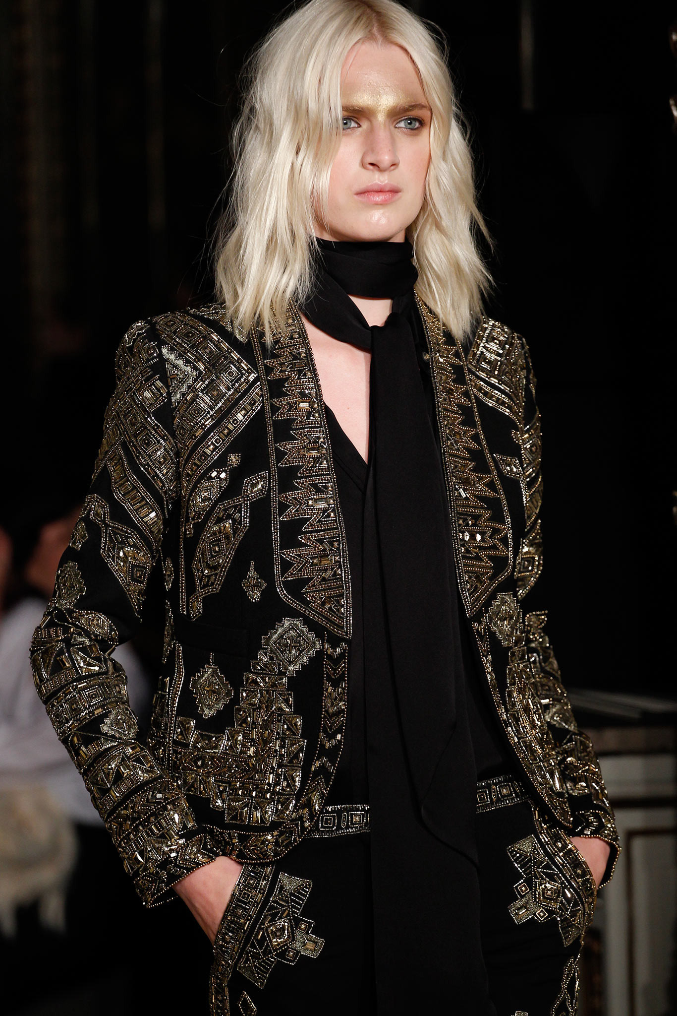 Sparkle #168: Embellished Statement Jackets - Pumpernickel Pixie